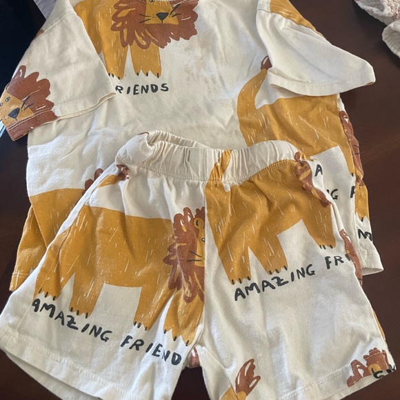 Zara | Matching Sets | Zara Kids Amazing Friends Lion Set White And ...